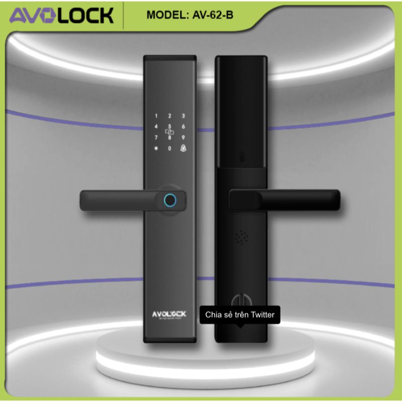 Khóa thông minh Avolock AV-62-B » Bếp Hoàng Cương